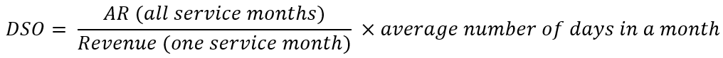 DSO Report (Days Sales Outstanding) (PCC)