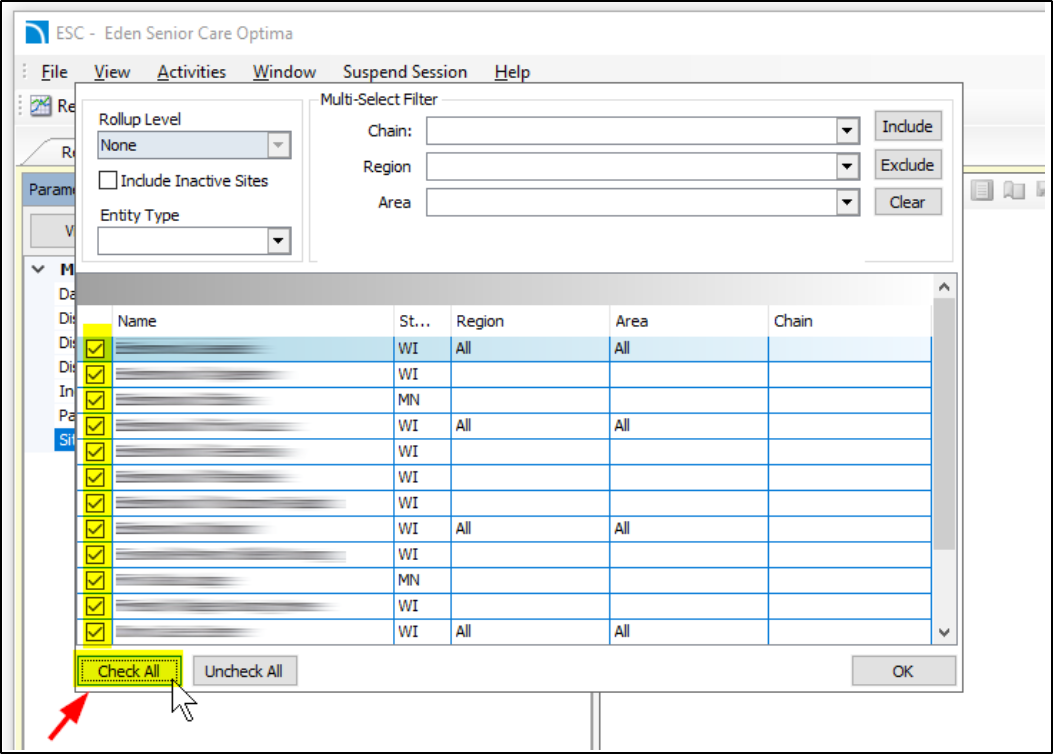 Connect NetHealth Optima to ARP