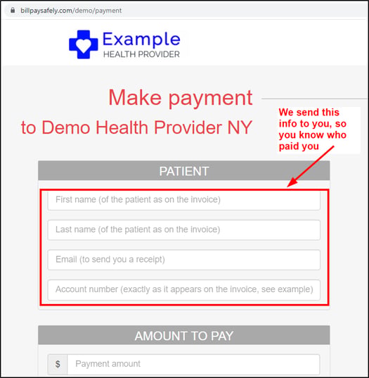 How We Confirm a Patient's Identity When They Pay Online